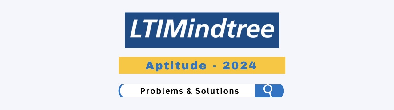 LTI MindTree Aptitude Questions & Answers | July 2024 - OnlineStudy4U