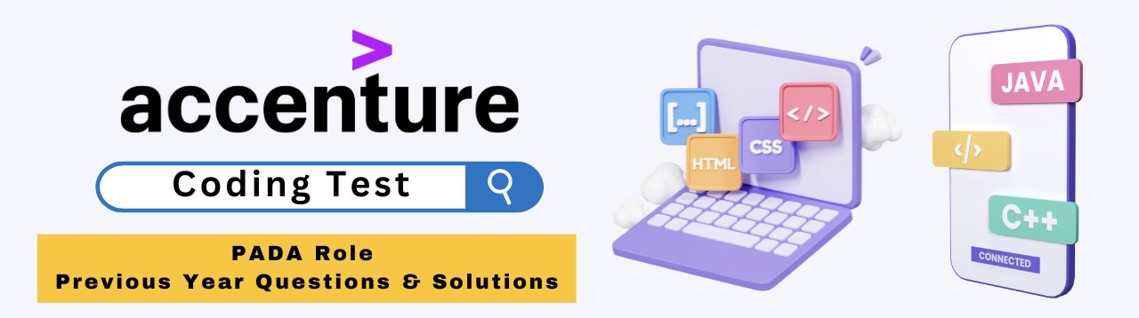 Accenture Coding Test | PADA Role 2024 | Questions & Answers ...